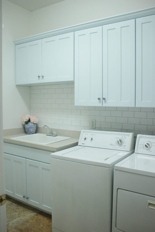 Laundry Room Makeover Reveal Created With Love and Tears