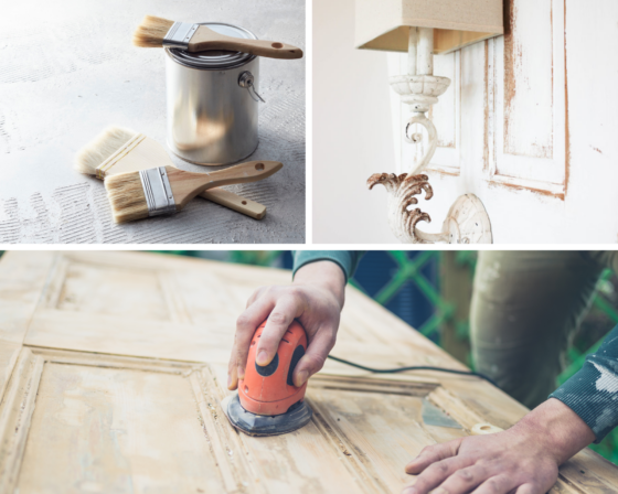 Repurpose Salvage Doors into a Rustic Lighting Fixture